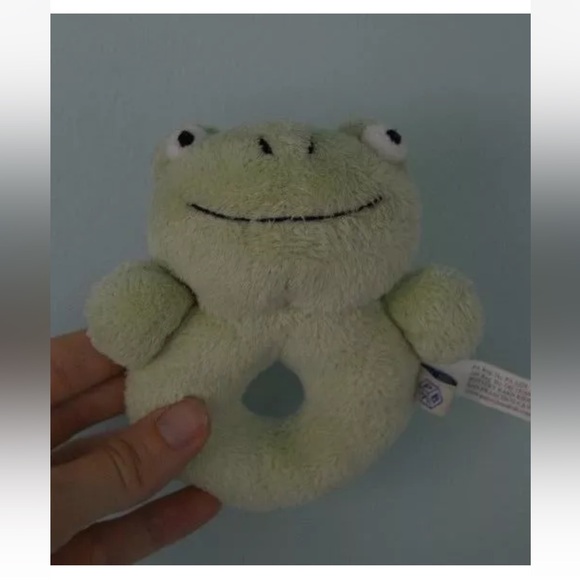 Pottery Barn Kids | Toys | Pottery Barn Kids Frog Ring Rattle Plush ...